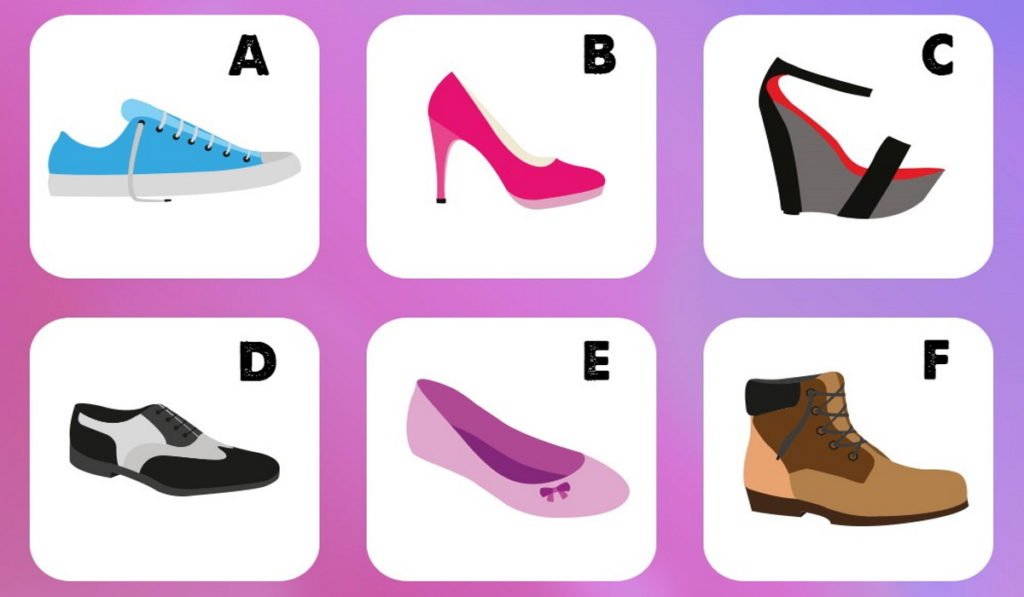 The Type of Shoe You Prefer Reveals 90% of Your Personality